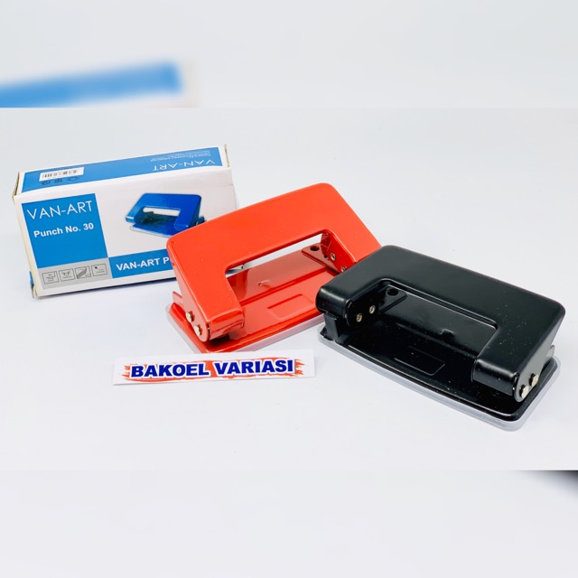 Jual pembolong kertas Van Art perforator punch no 30 2 hole kecil murah ...