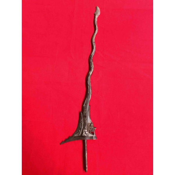 Jual Keris Naga Raja Unik Luk 9 Tangguh Kulit Semangka Kamardikan Garap ...