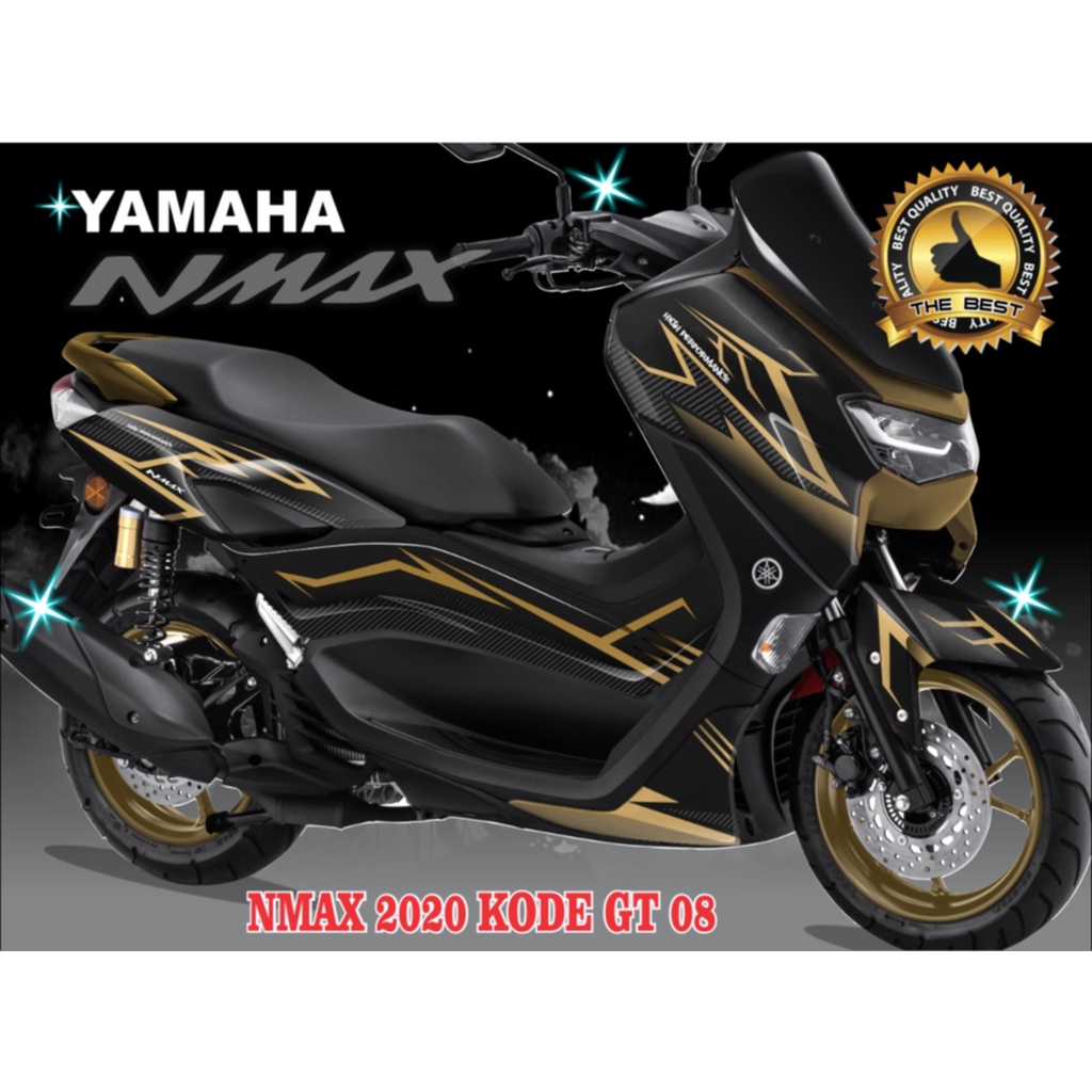 Jual STIKER DECAL ALL NEW NMAX 155/STIKER FULL BODY, VARIASI CARBON ...