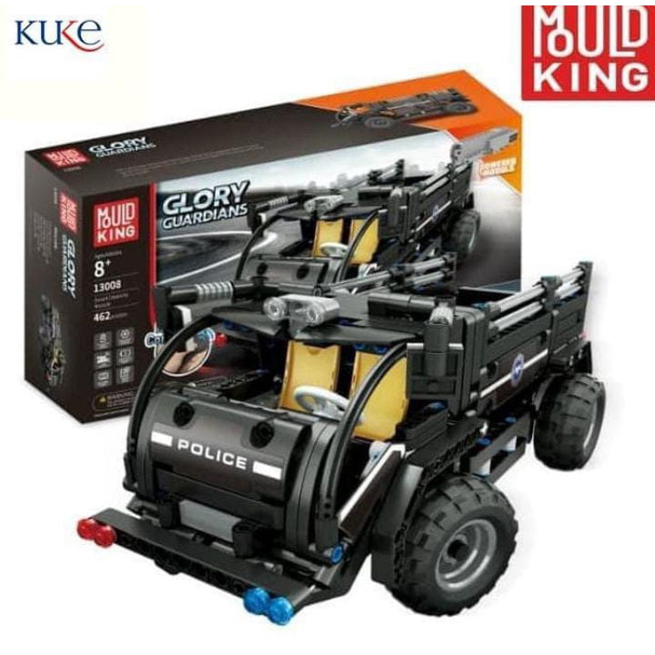 Jual MOULD KING 13008 BRICK LEGO MOBIL ANGKUTAN POLISI / MAINAN LEGO ...