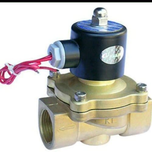 Jual Solenoid Valve Kuningan 1 1/2 Inch AC220V High Quality | Shopee Indonesia