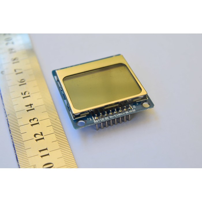Jual LCD 84x84 Nokia 5110 Module Blue Blacklight for Arduino | Shopee ...