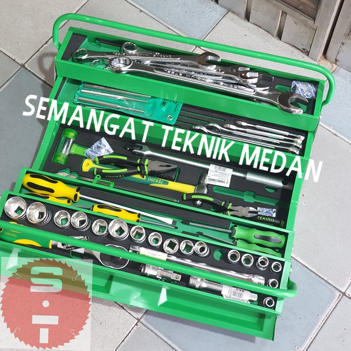 Jual 66pcs TEKIRO MEKANIK TOOLBOX TOOL SET KIT MECHANIC BOX 66 pcs TEKIRO Pertukangan / Hand ...