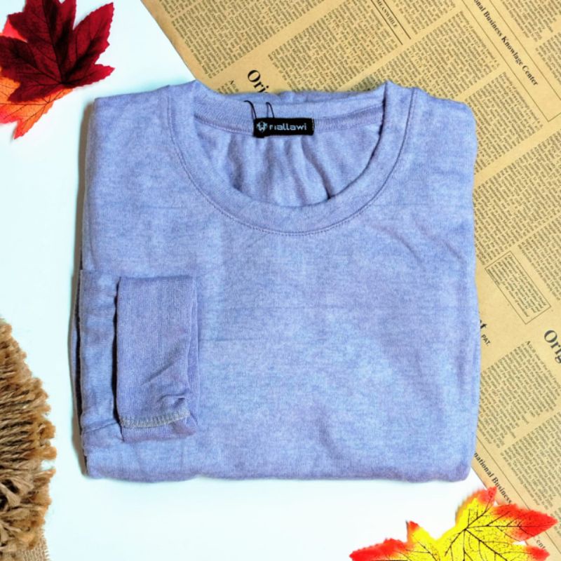 Jual KAOS RAJUT HALUS / KAOS RAJUT LENGAN PANJANG / KAOS KNIT/BAJU ...
