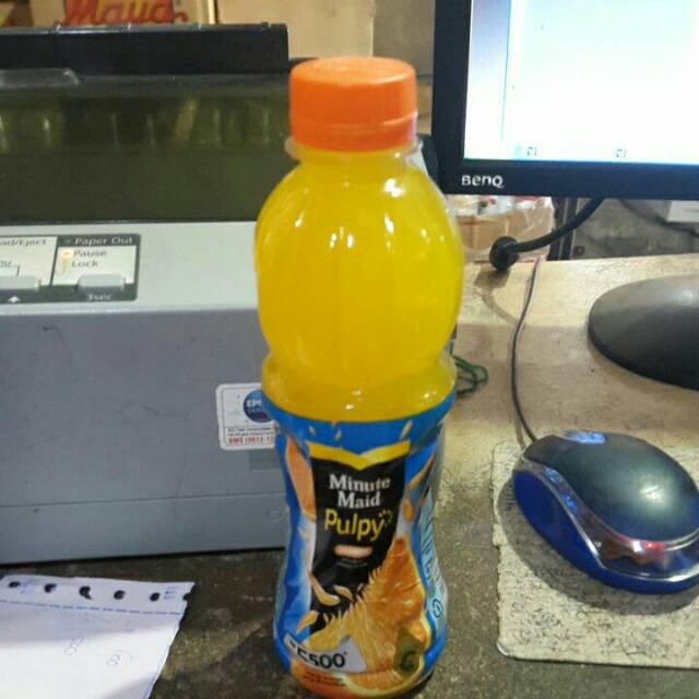 Jual MINUTE MAID PULPI ORANGE BOTOL 300 ML | Shopee Indonesia
