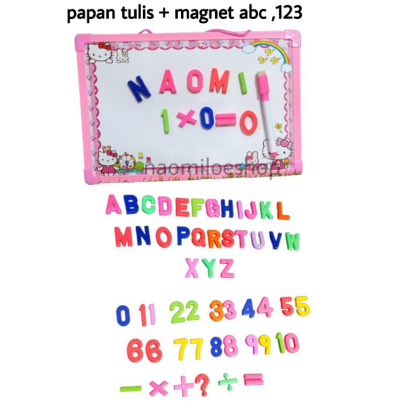 Jual magnet abc magnet huruf dan magnet angka tempelan magnet kulkas ...