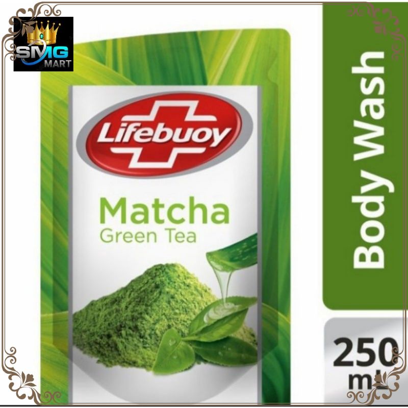 Jual Lifebuoy Antibacterial Body wash Refill Matcha Green Tea 250 ml ...