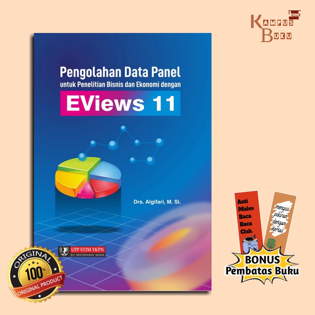 Jual Buku Pengolahan Data Panel dengan Eviews 11 - ORI | Shopee Indonesia