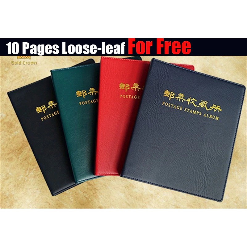 Jual IMPORT High Quality Postage Stamp Album Sheets Collecting Book ...