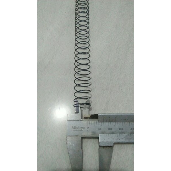 Jual spring tekan baja id 14.5 mm x od 16 mm panjang 40 cm | Shopee ...
