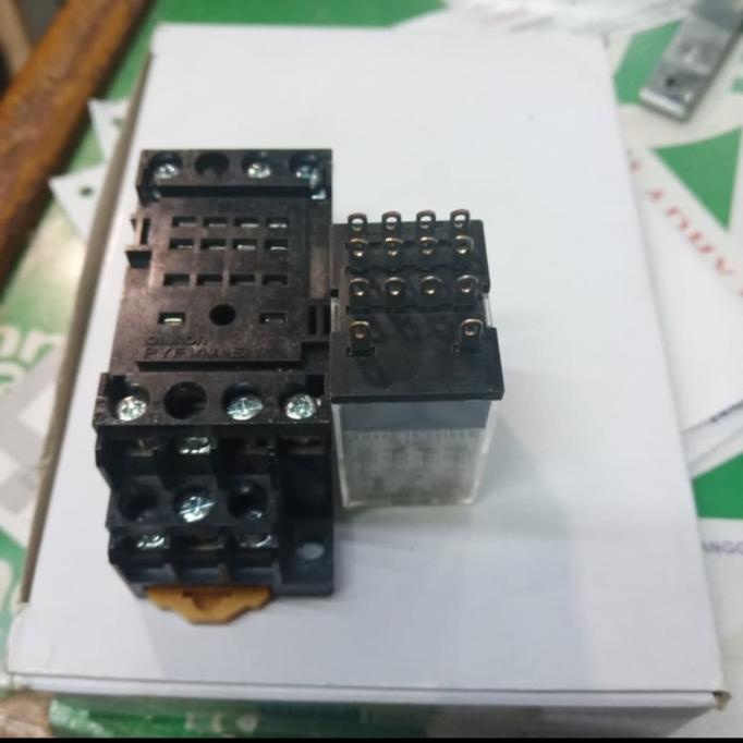Jual relay MY4N-GS 220VAC + socet original | Shopee Indonesia