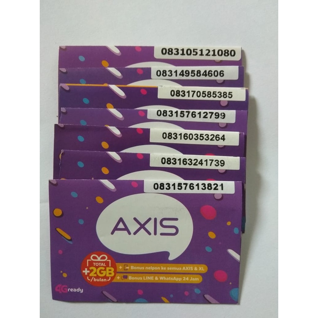 Jual kartu perdana axis | Shopee Indonesia