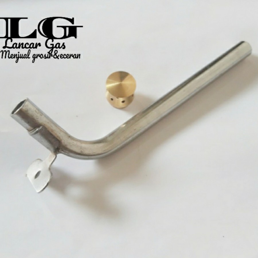 Jual Pipa L Cerobong Model Rinnai+Burner Api Lilin | Shopee Indonesia