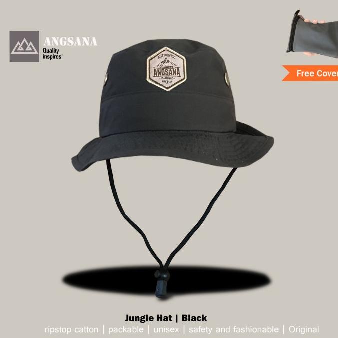 Jual TOPI RIMBA ANGSANA OUTDOOR PACKABLEPAC CREAM | Shopee Indonesia
