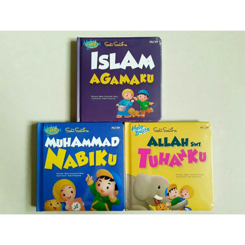 Jual Halo Balita Sali Saliha: Allah Tuhanku / Islam Agamaku / Muhammad nabiku - Board book ...