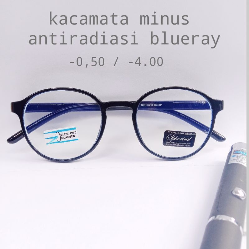 Jual Kacamata Minus Anti Radiasi Lensa Blue Ray Pria Dan Wanita ...