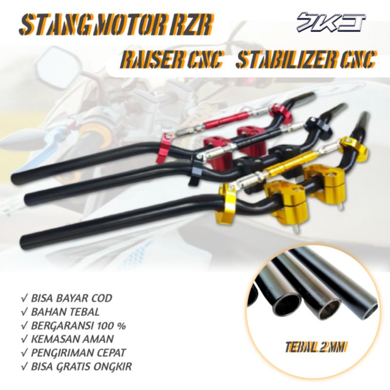 Jual STANG STIR MOTOR RZR STANG MOTOR RXZ STANG RACING CUSTOM BALAP ...