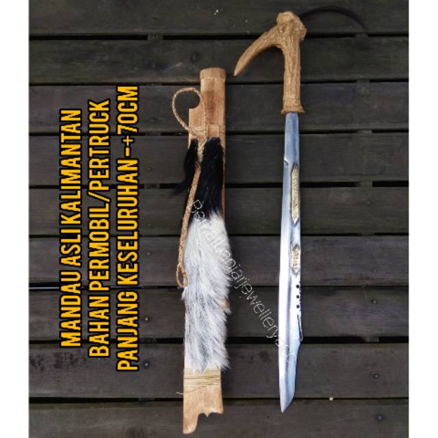 Jual Mandau Asli Khas Kalimantan | Shopee Indonesia