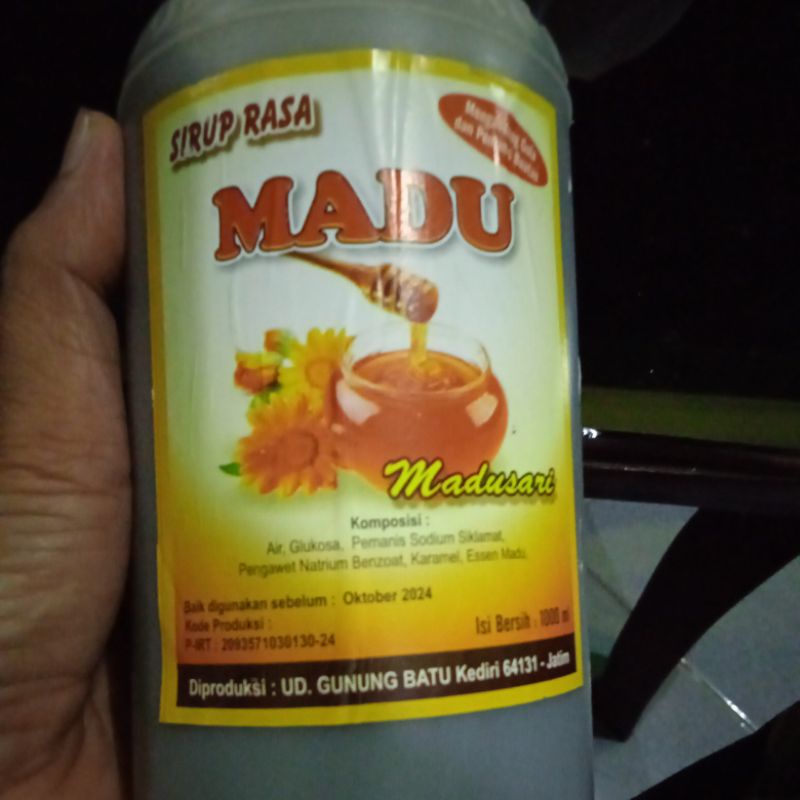 Jual Sirup Rasa Madu Asli UD Gunung Batu | Shopee Indonesia