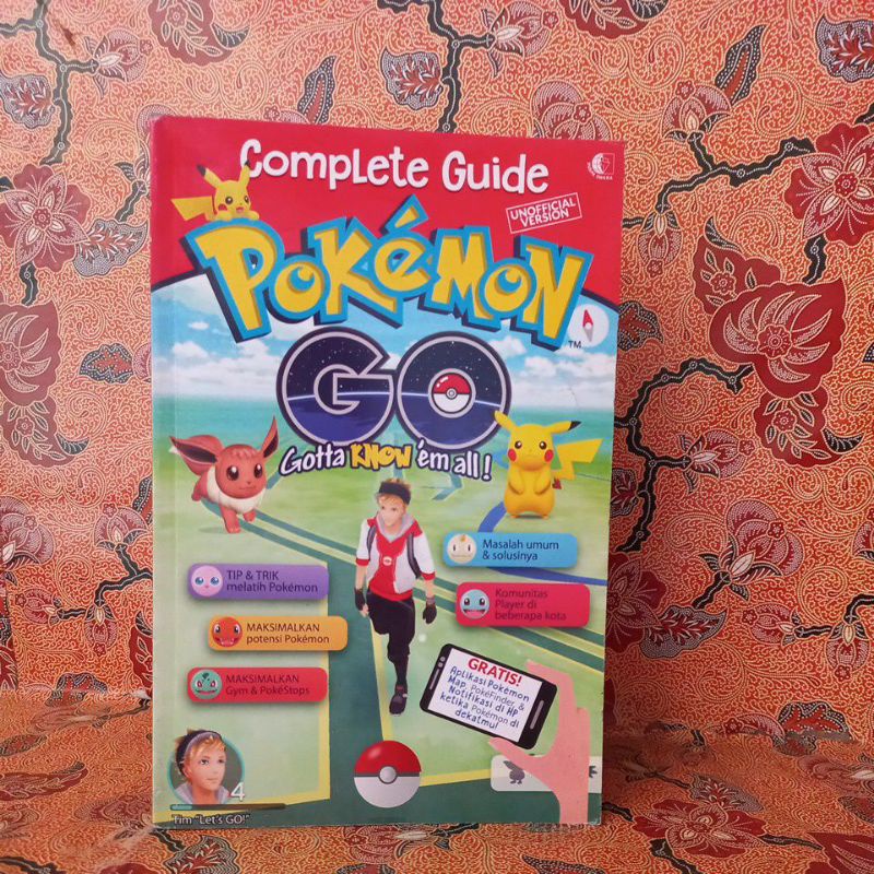 Jual Buku Permainan - Complete Guide Pokemon Go (Gotta Know 'em all ...