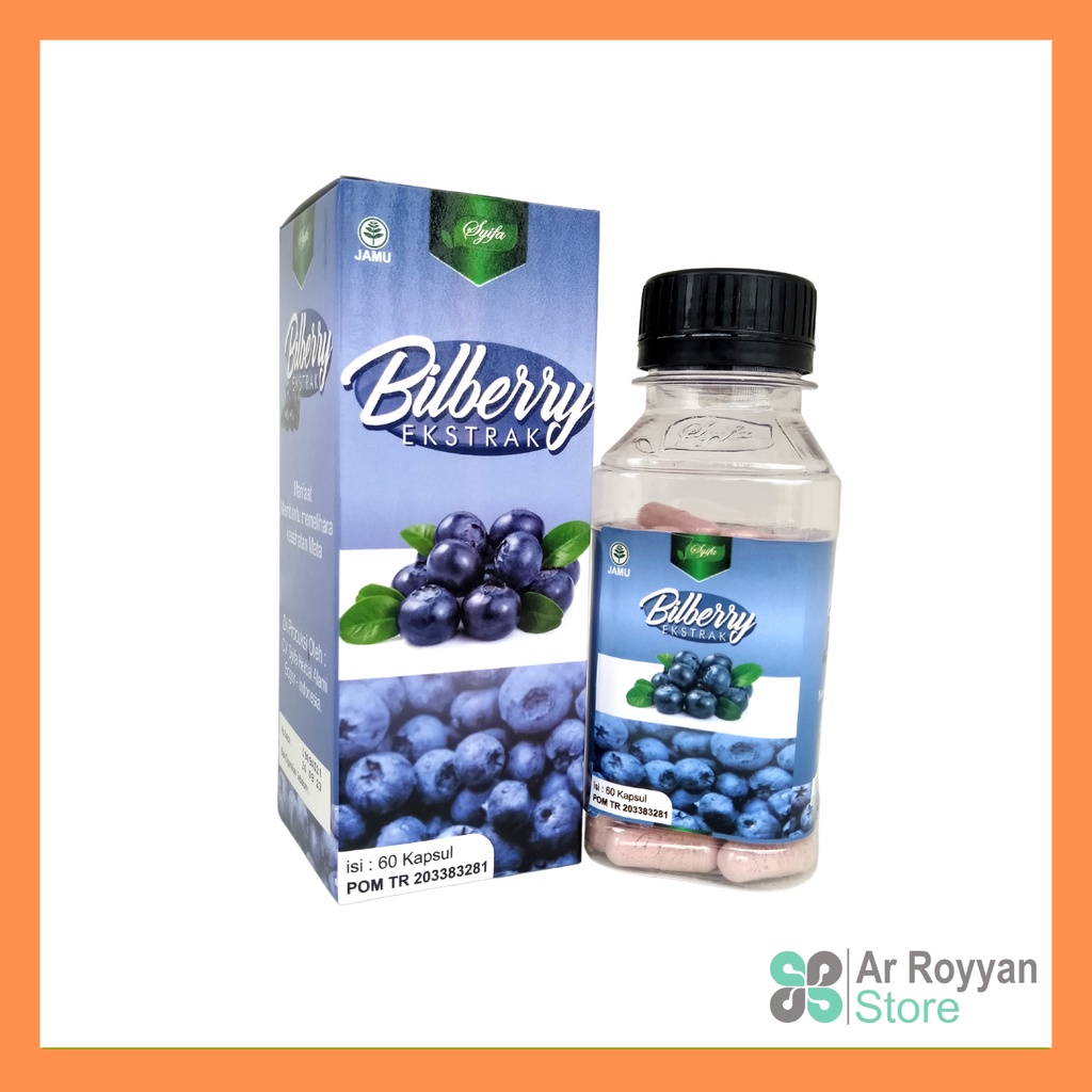 Jual KAPSUL EKSTRAK BILBERRY / BILBERRY / EKSTRAK BILBERRY / BILBERRY ...