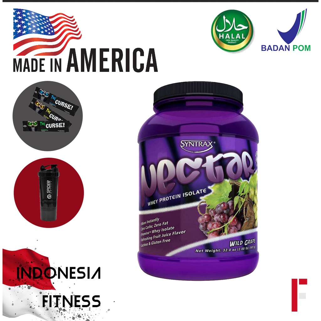 Jual Syntrax Nectar ( Whey Protein Isolate Promina ) | Shopee Indonesia