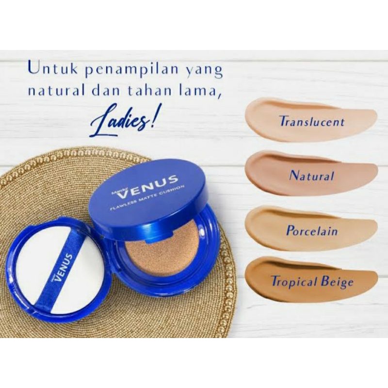 Jual VENUS FLAWLESS MATTE CUSHION (ORIGINAL) | Shopee Indonesia