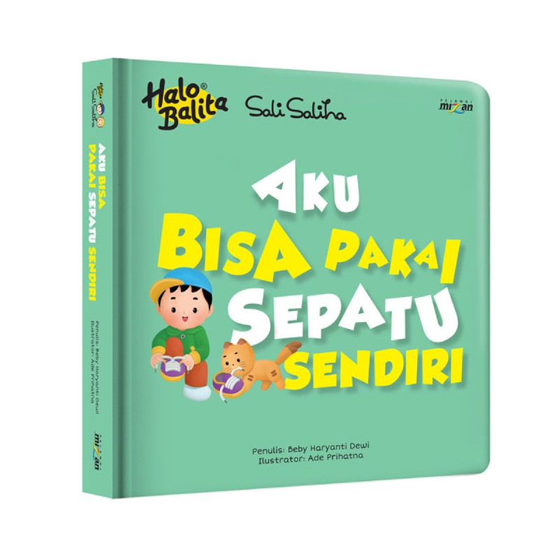 Jual Halo Balita Sali Saliha - Aku Bisa Pakai Sepatu Sendiri (Boardbook) | Shopee Indonesia