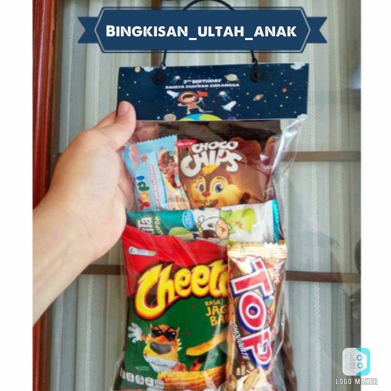 Jual PAKET BINGKISAN 5 ITEM SNACKS (custom packaging) | Shopee Indonesia