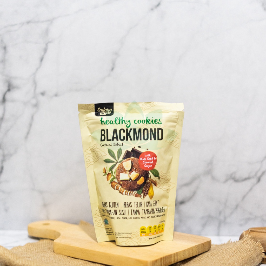 Jual Blackmond Cookies Ladang Lima Gluten Free Terbaik untuk Diet 180 ...