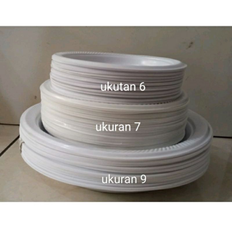 Jual PIRING MIKA / PIRING KUE ( 1pack50pcs ) | Shopee Indonesia