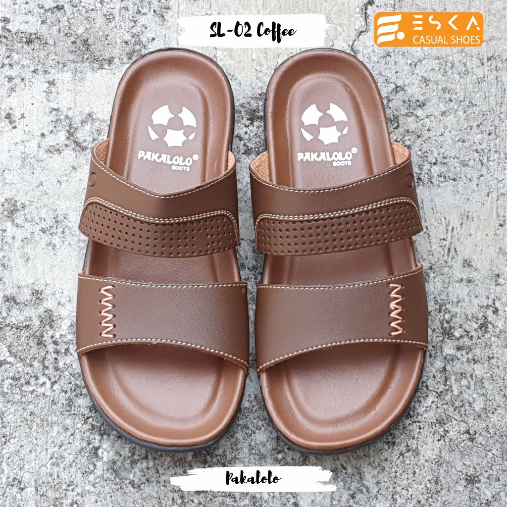 Jual sandal pakalolo 2353 BCA kulit asli 100% ORIGINAL | Shopee Indonesia