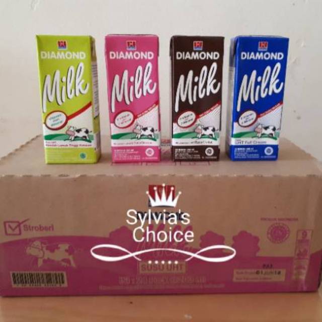 Jual Susu UHT Diamond 200ml | Shopee Indonesia