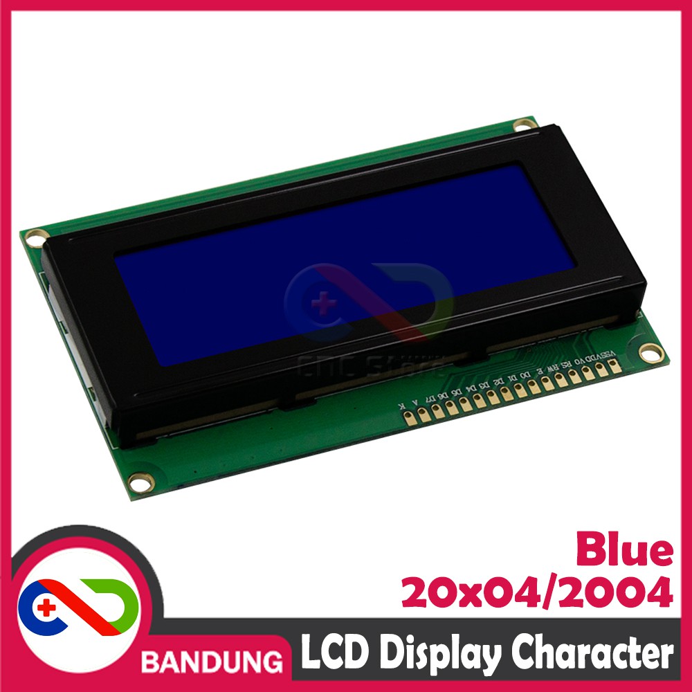 Jual LCD CHARACTER 20X4 2004 5V BLUE BACKLIGHT MODULE | Shopee Indonesia