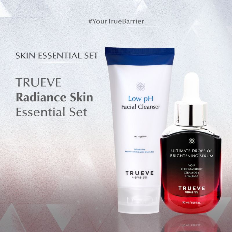 Jual TRUEVE Radiance Skin Essential Set | Shopee Indonesia