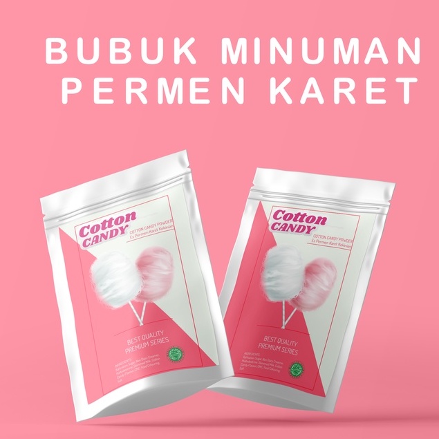 Jual 1000 GRAM/1 KG PREMIUM PERMEN KARET POWDER DRINK (FREE BUBBLE WRAP ...