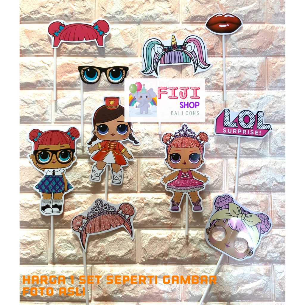 Jual Acc Photobooth Character LOL Surprise / Photo Props / Properti ...