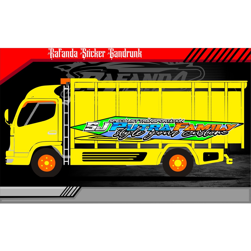 Jual stiker sticker bak truk canter hino giga | Shopee Indonesia