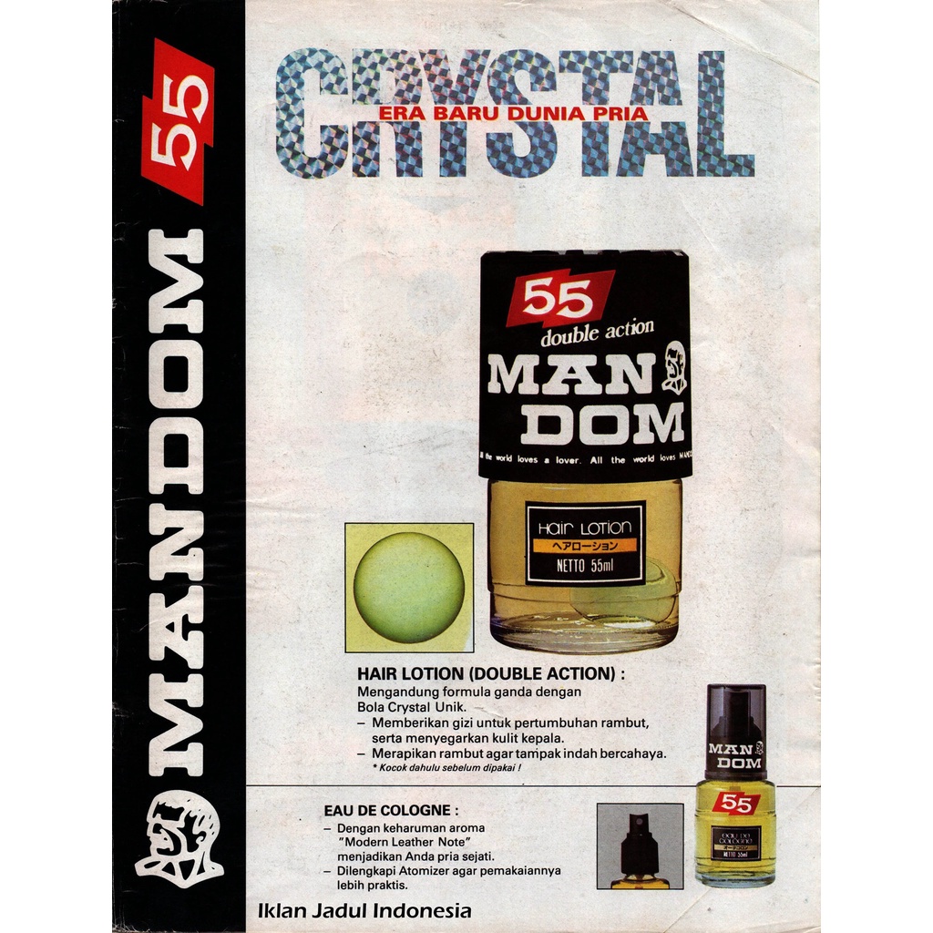 Jual Minyak rambut Mandom Hair LIQUID/TONIC 55ML; TANCHO POMADE-NOS ...