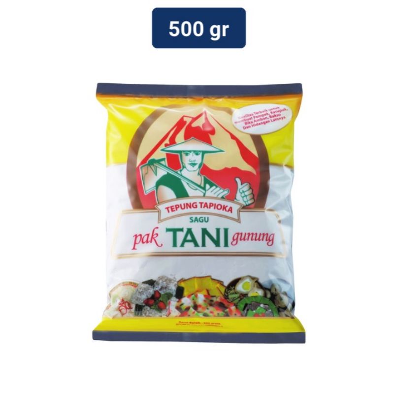 Jual Cap tani Tepung Tapioka Cap Tani Gunung 500gr | Shopee Indonesia