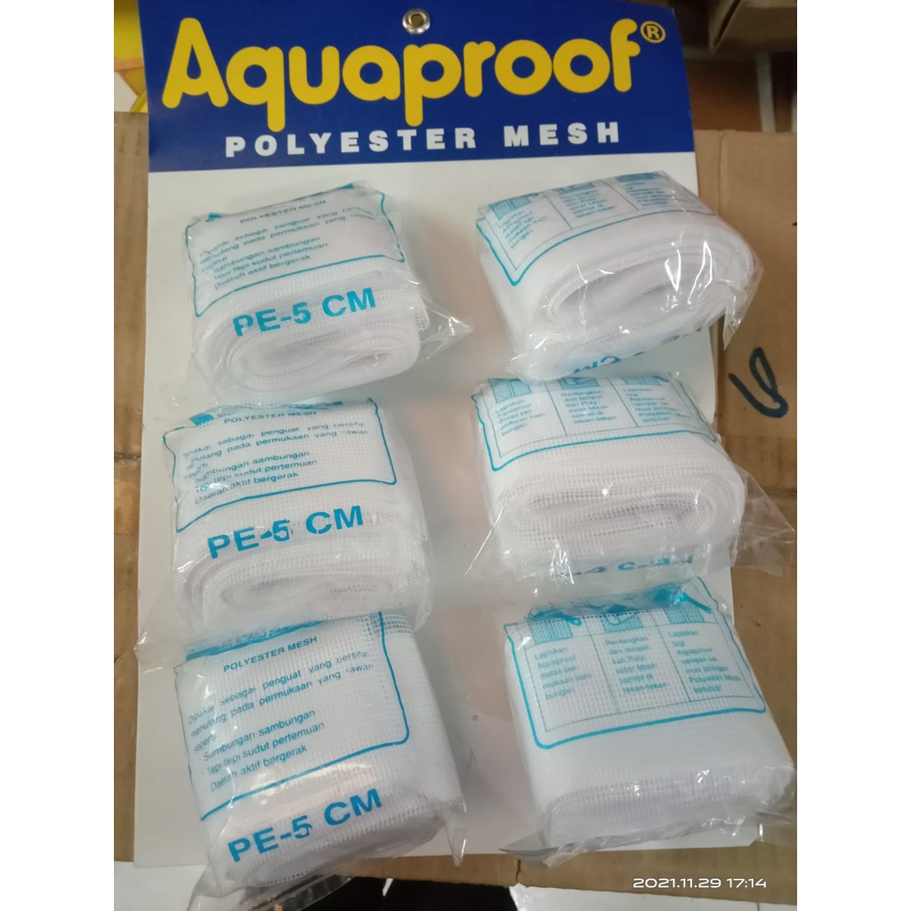 Jual Serat Fiber Aquaproof / Serat Tisu Aquaproof / POLYESTER MESH ...