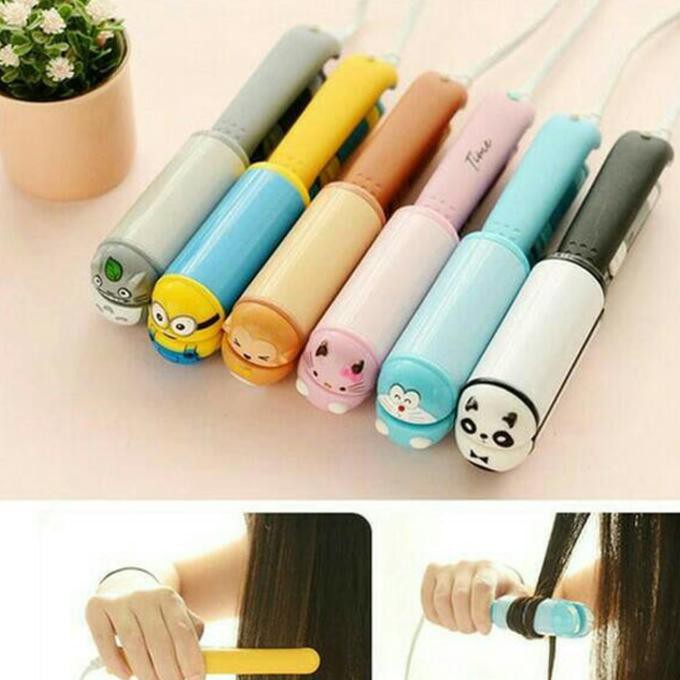 Jual Diskon Kemier Animal Japan Beauty 2In1 Catok Mini Rambut Lurus ...
