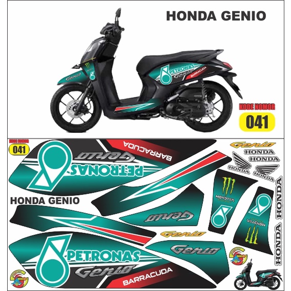 Jual striping genio / decal genio / variasi genio | Shopee Indonesia