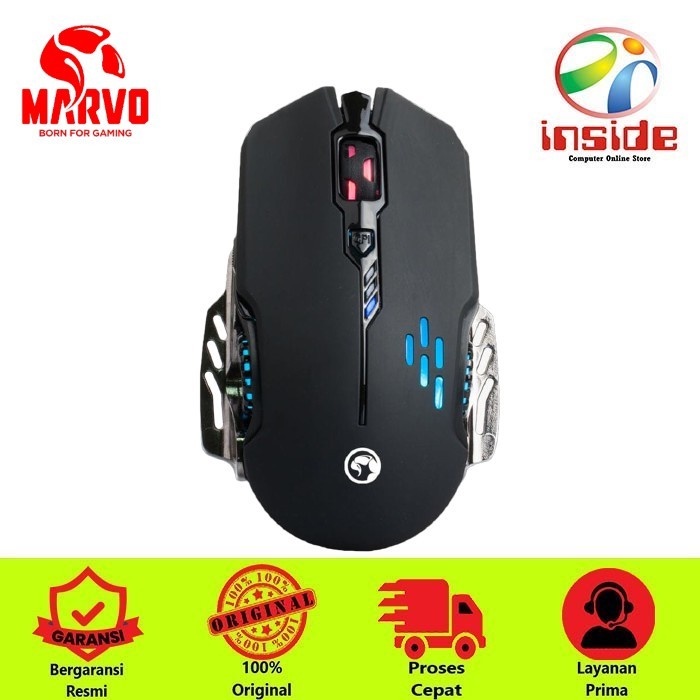 Jual MOUSE GAMING MARVO M908 | Shopee Indonesia