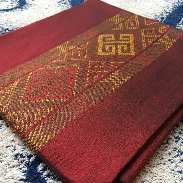 Jual Kain Tenun Baron Polos Tumpal | Shopee Indonesia