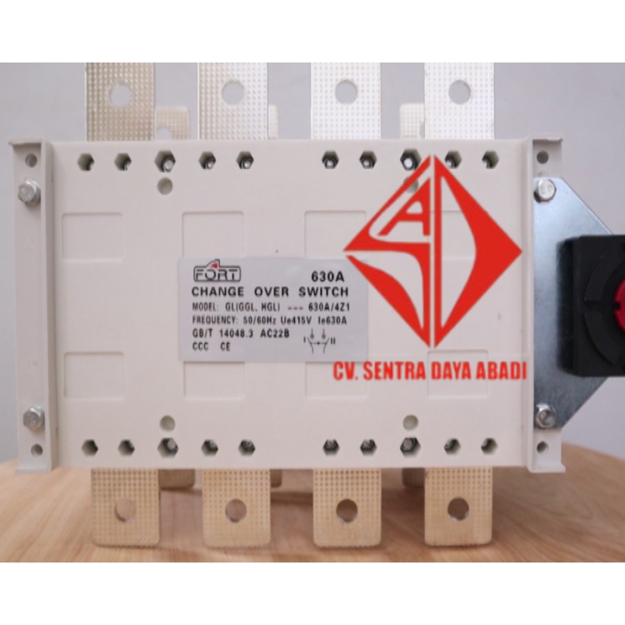 Jual Change Over Switch (COS) GGLZ-100/4 / GGLZ1004 4P 100A Fort | Shopee Indonesia