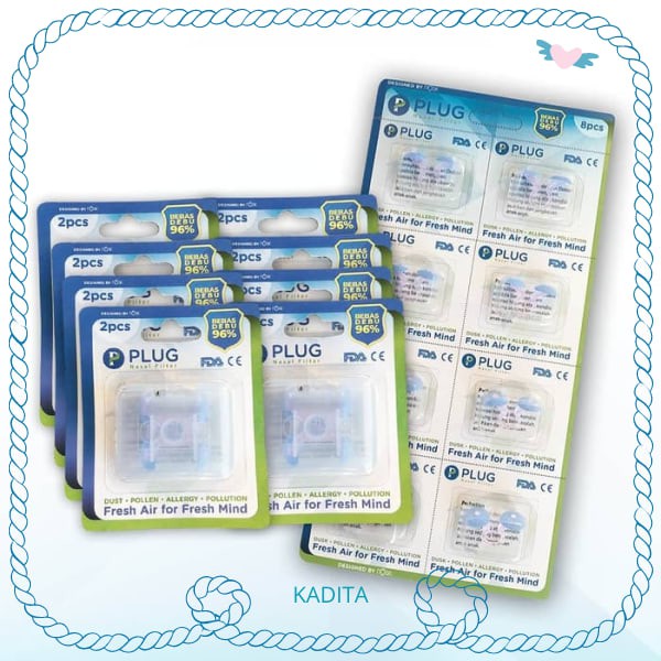 Jual PLUG Nasal Filter Mix C 9 pack (Isi: 8x2pcs 1x8pcs) | Shopee Indonesia