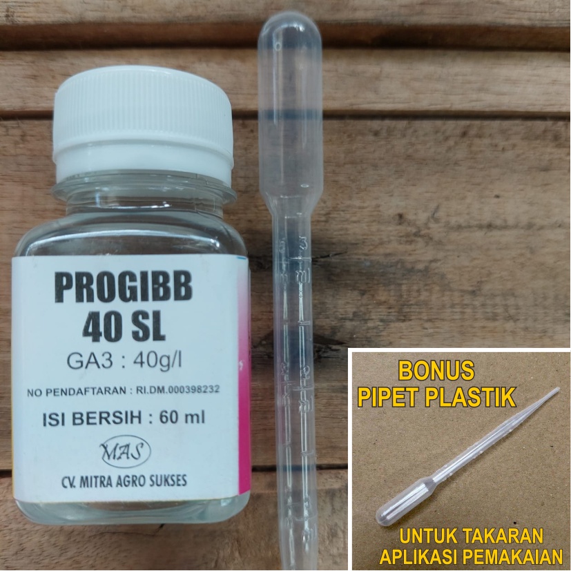 Jual Pupuk Hormon ZPT PROGIBB 40SL Pemacu Pertumbuhan Tanaman GA3 ...