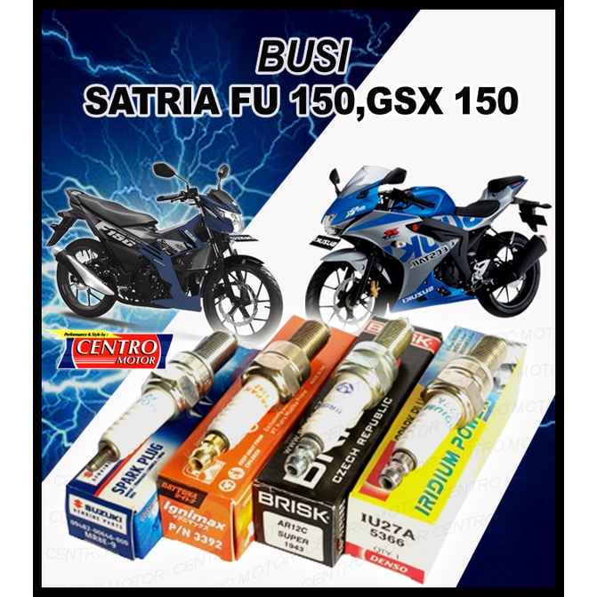 Jual BUSI SATRIA FU 150/GSX R150. SGP/DAYTONA/BRISK COPPER RACING/DENSO ...