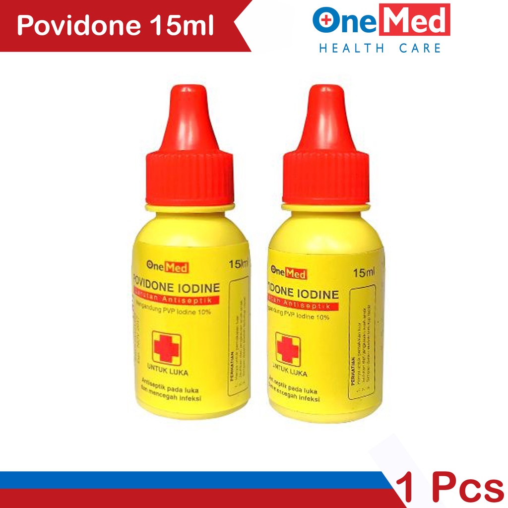 Jual Povidone Iodine OneMed 15ml | Shopee Indonesia
